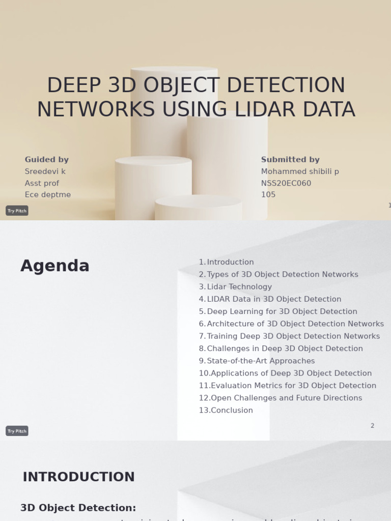Deep 3d Object Detection Networks Using Lidar Data Pdf Lidar Artificial Neural Network