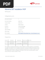 Wavence UBT-S UBT-T Technical Specification | PDF | Electrical ...