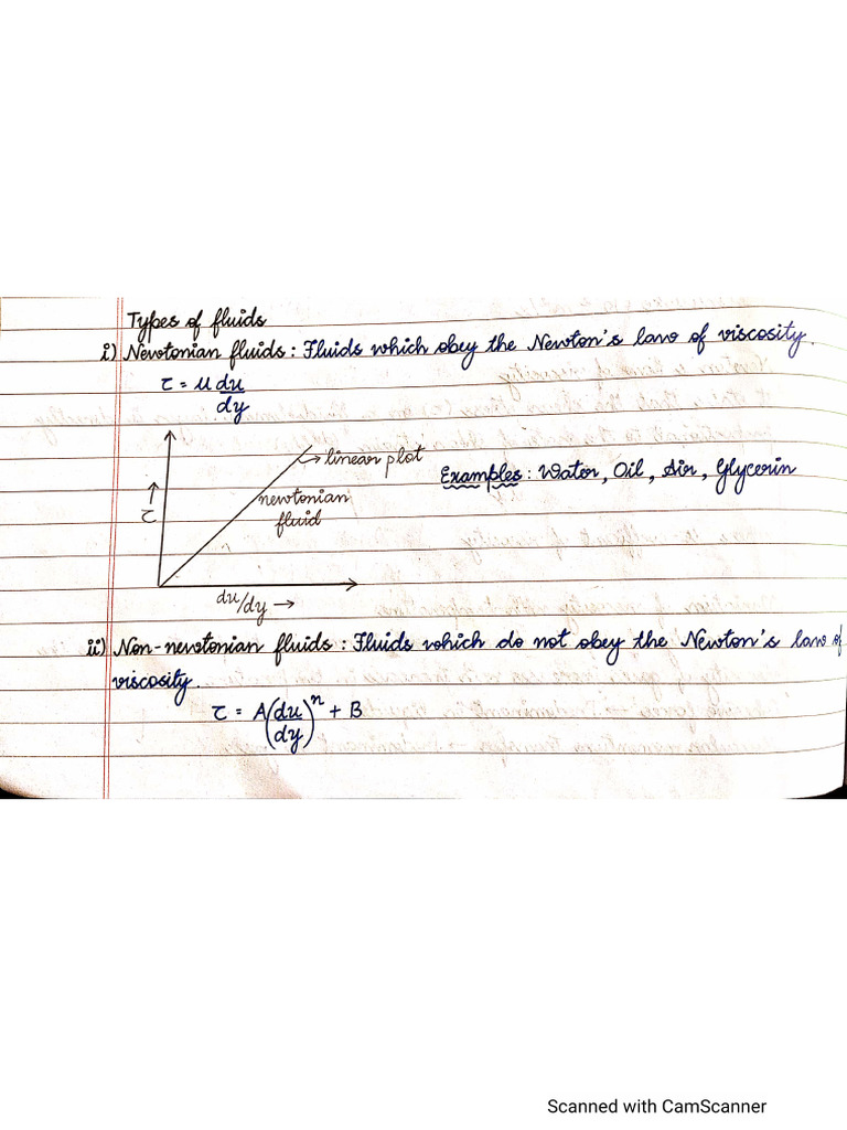 Types of Fluids | PDF