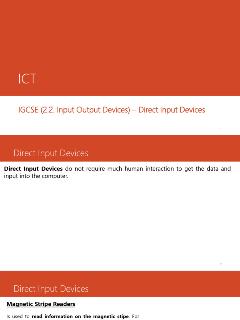 ICT NOTES | PDF | Optical Character Recognition | Smart Card