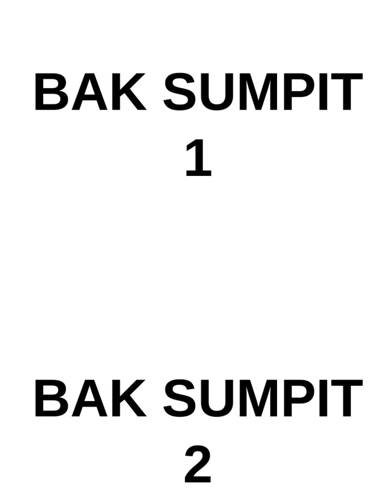 Untuk Penamaan Bak Ipal | PDF