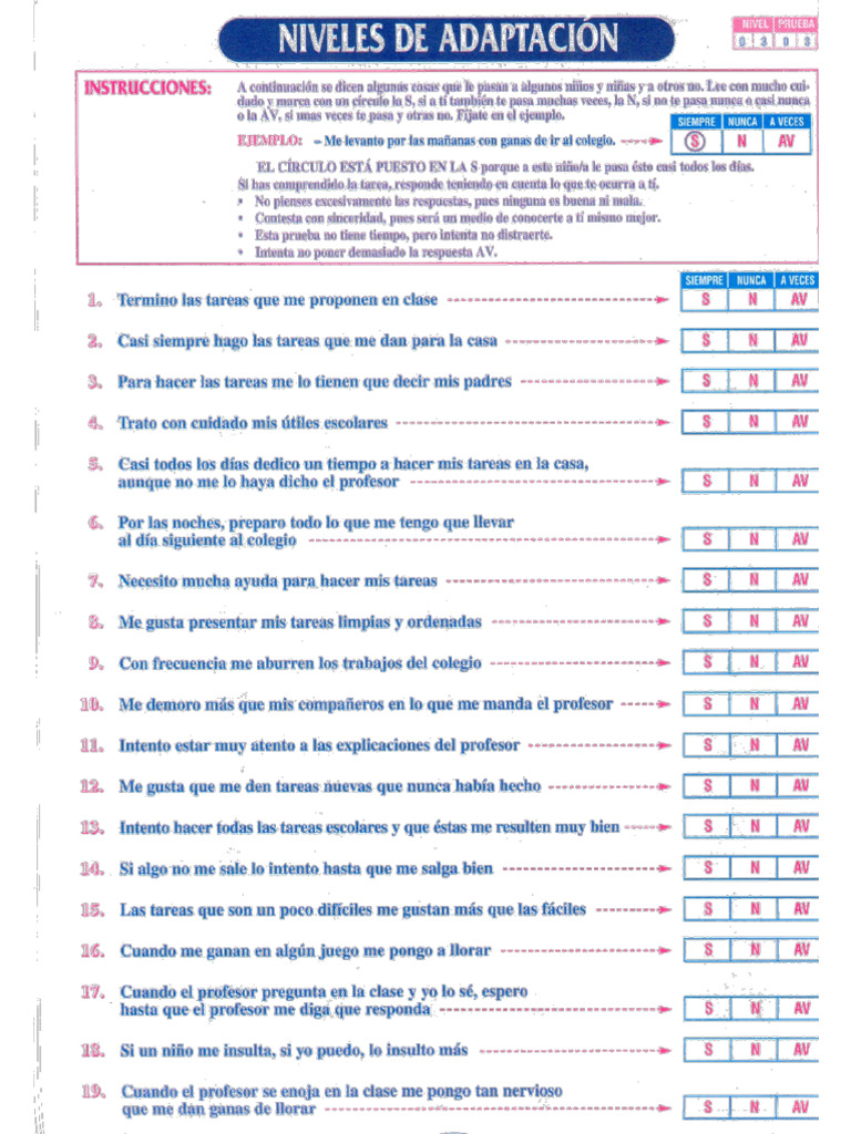 Evalua 3 Version 2.Ob | PDF