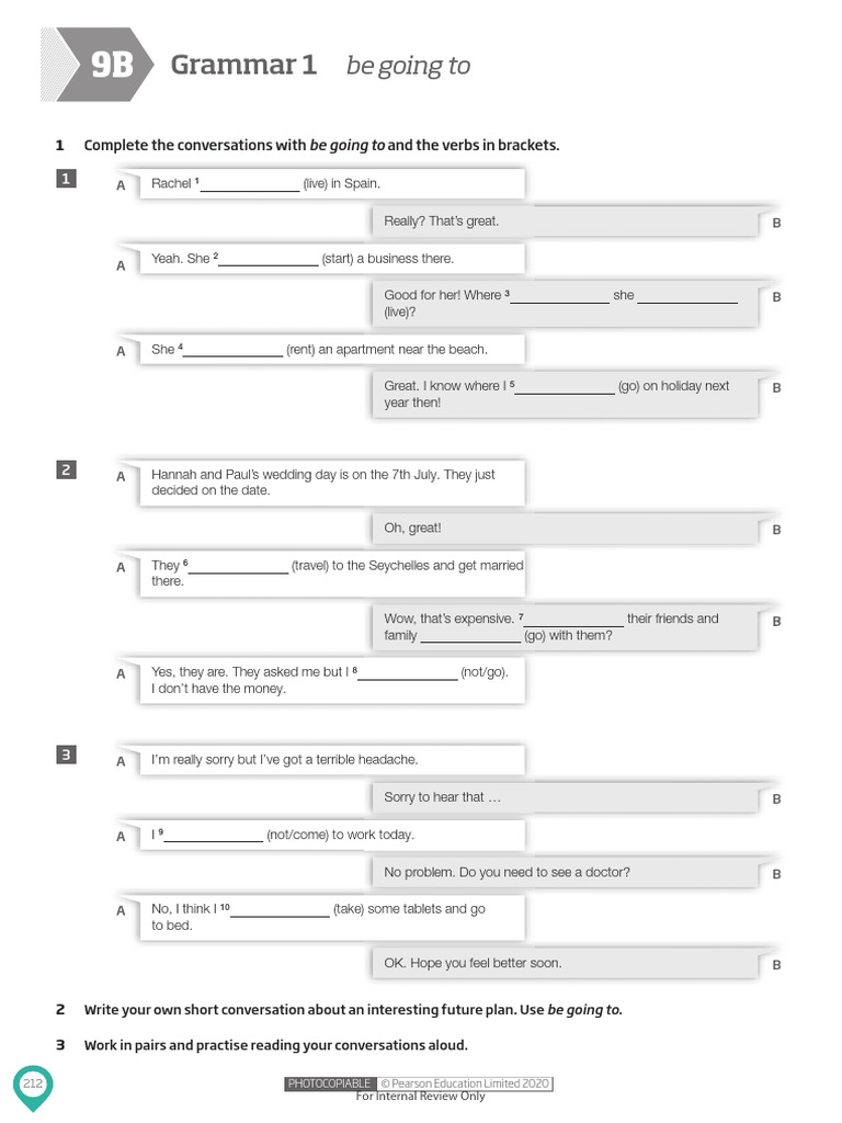 Future Plans Using "Be Going To" | PDF | Language Mechanics | Linguistics