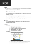 Water Cycle Comic Strip Project Guide | PDF
