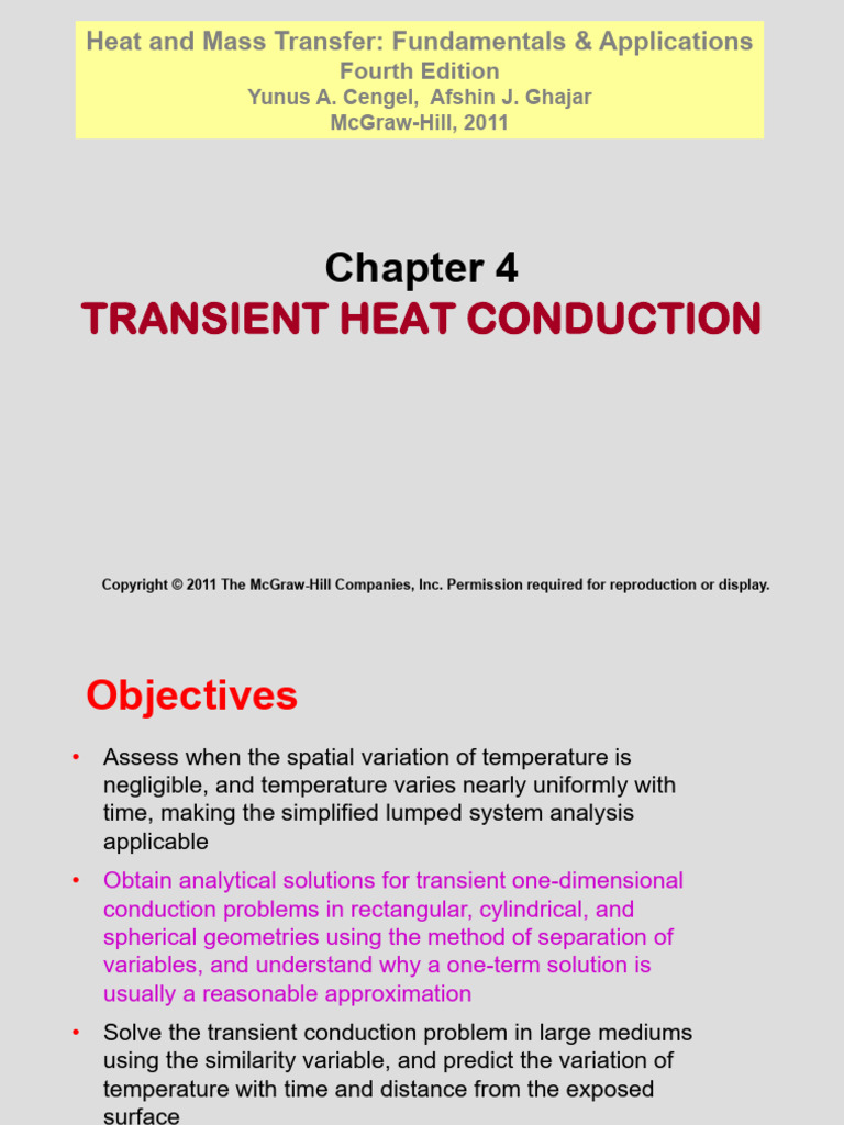Chap04_PPT | PDF | Thermal Conduction | Heat Transfer