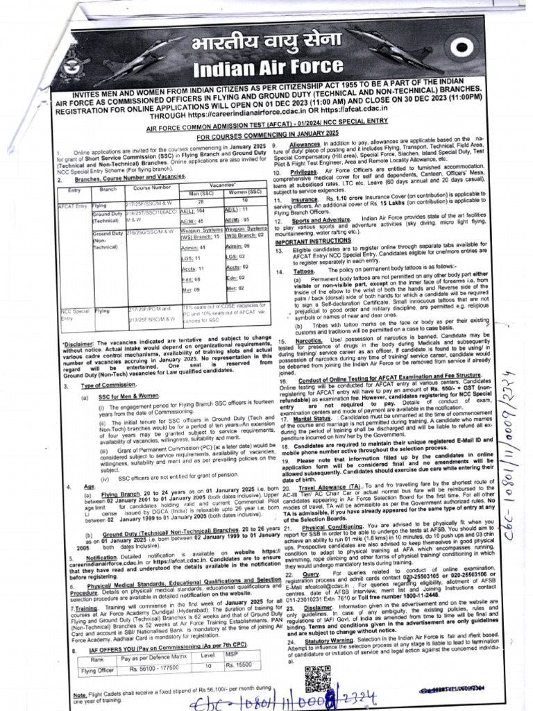 Indian Air Force | PDF