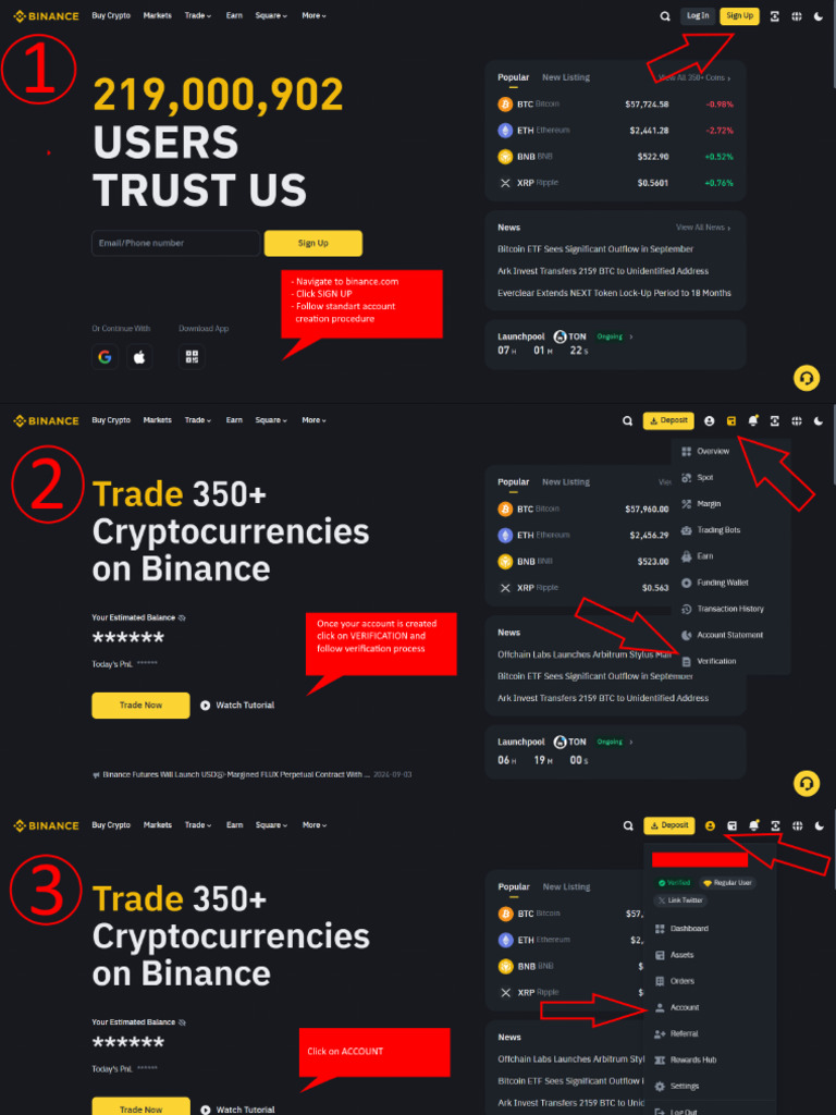 How To Create API BINANCE Eng | PDF