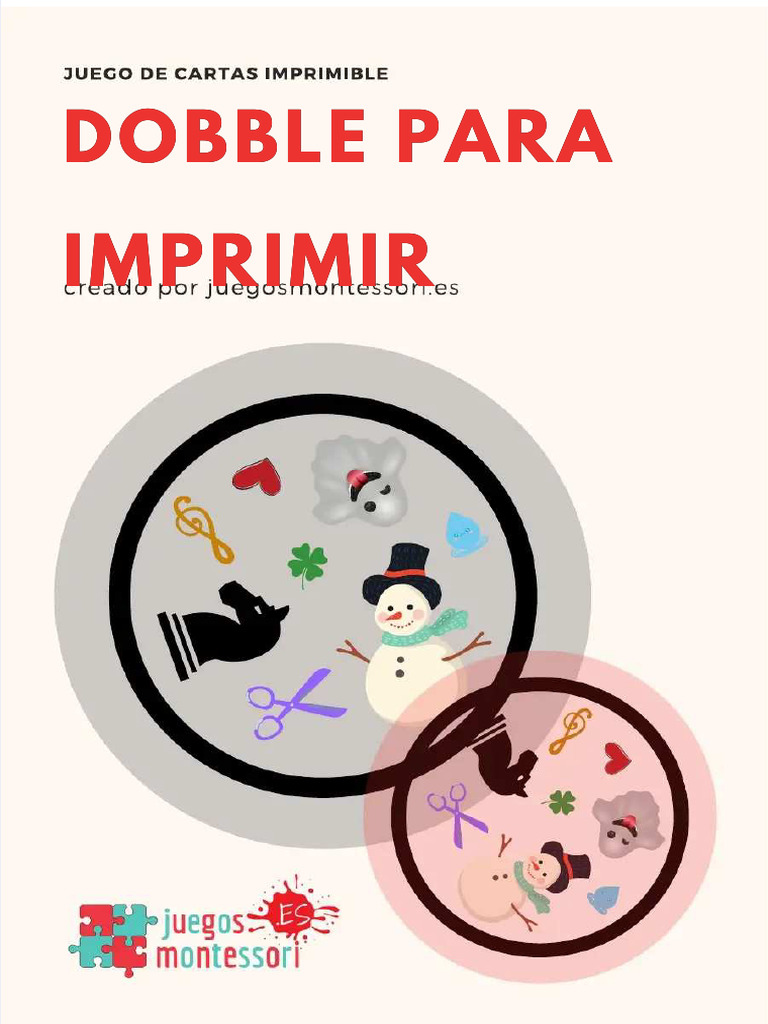 PDF Juego Dobble para Imprimir 1 - Compress | PDF