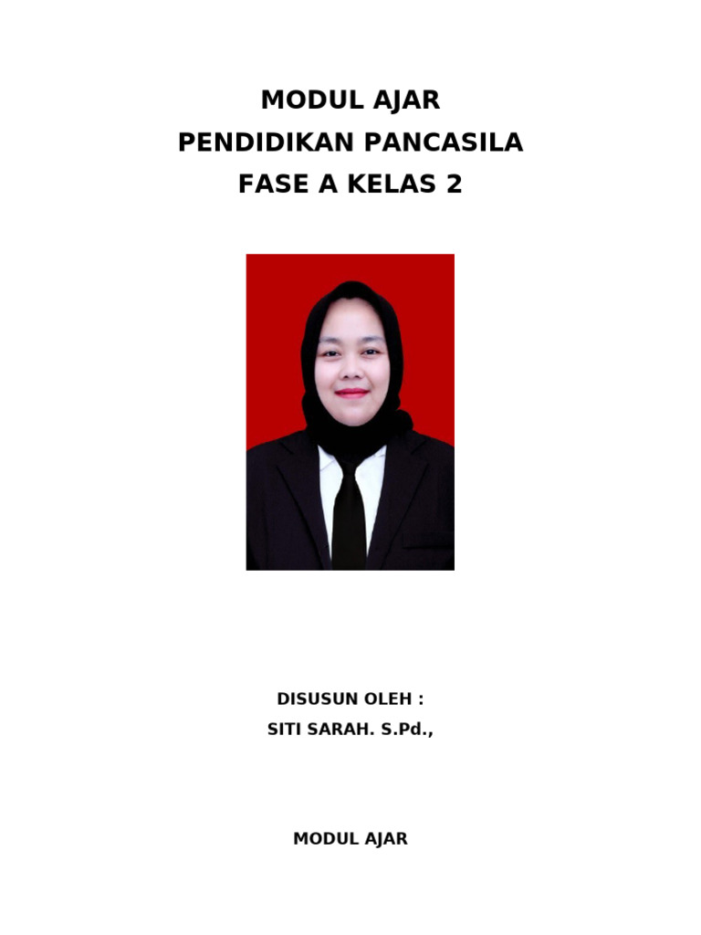 Modul Ajar Kumer Kelas 2B Untuk Video Ukin | PDF