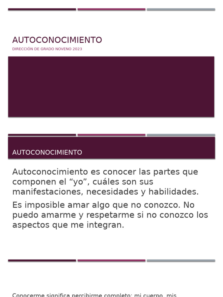 Autoconocimiento: Claves para el Yo Integral | PDF | Mente | Las emociones