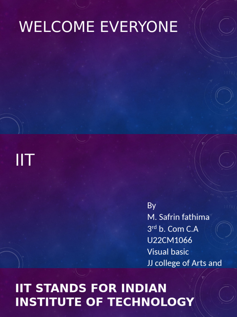 Welcome Everyone | PDF | Business