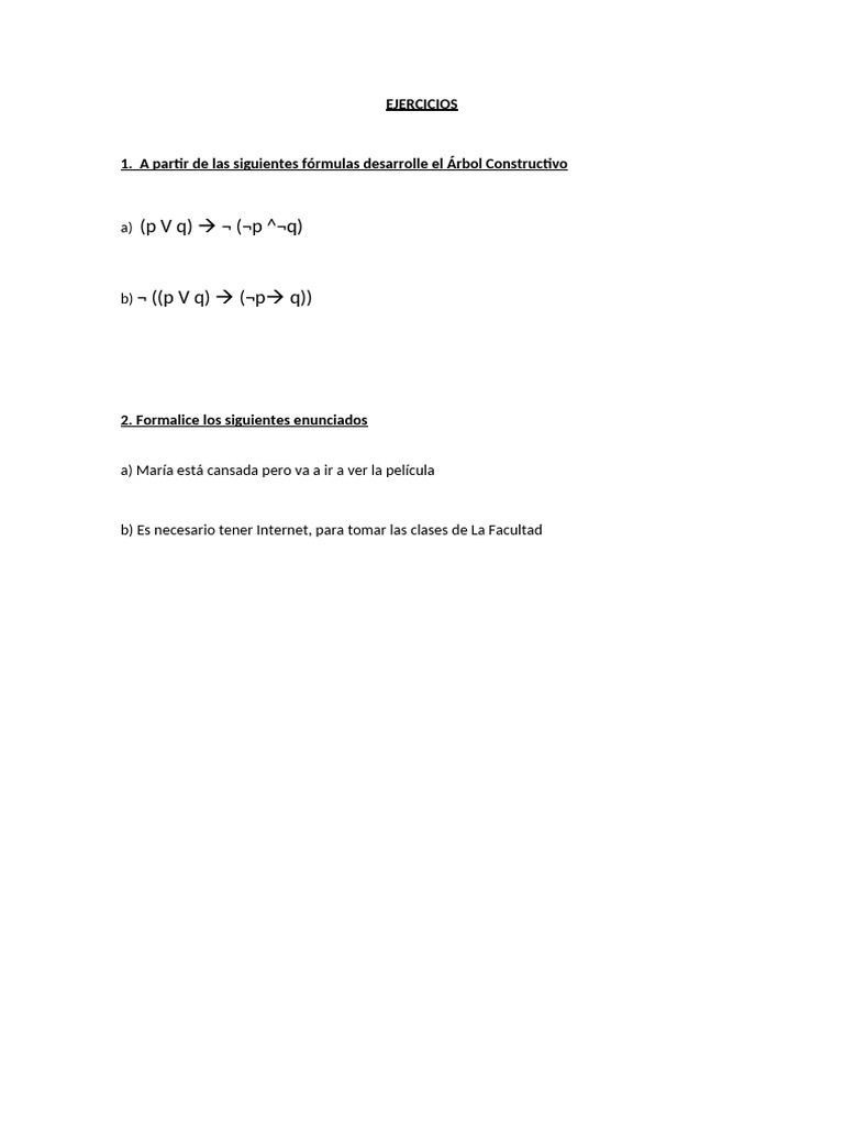 Ejercicios 9 | PDF | Ciencia y matemáticas