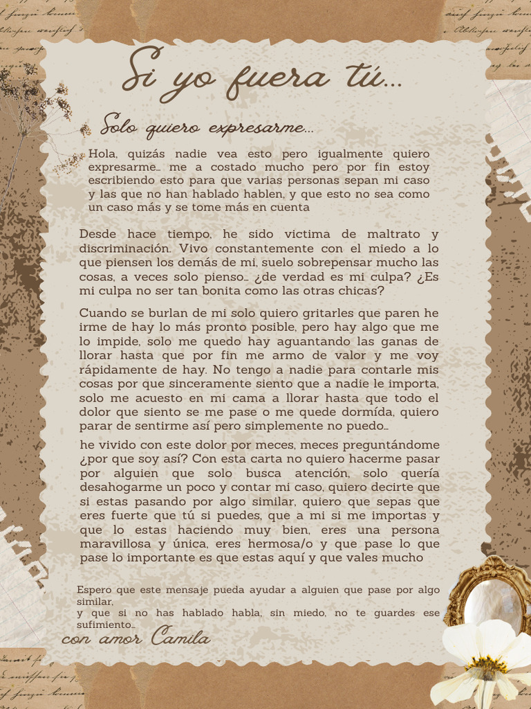 Camila Escritura Creativa | PDF | Ciencias sociales | Poesía