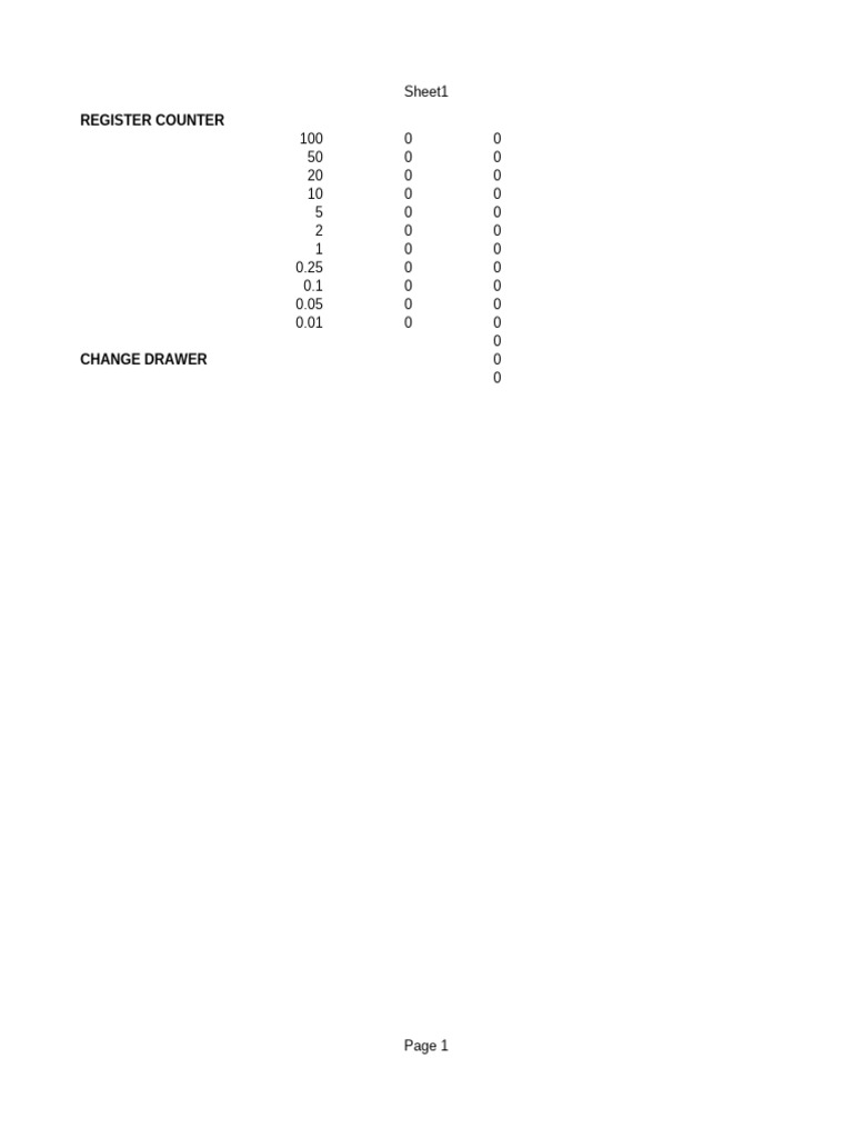 Register Counter | PDF
