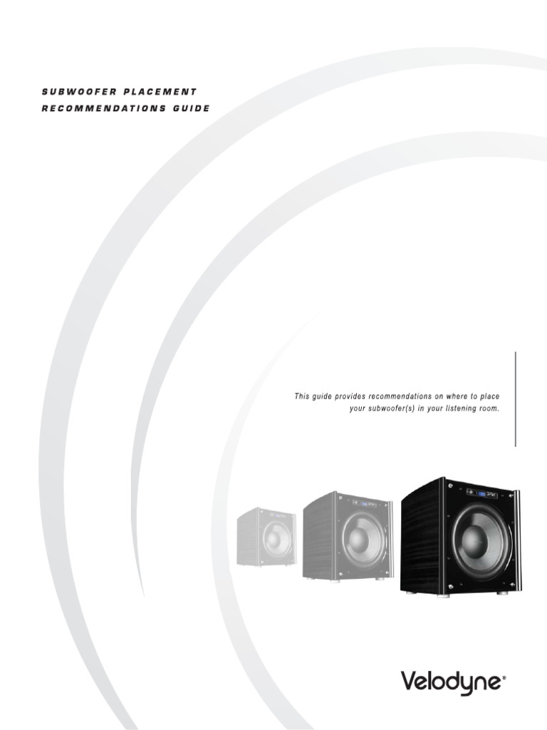 Subwoofer Placement Guide | PDF