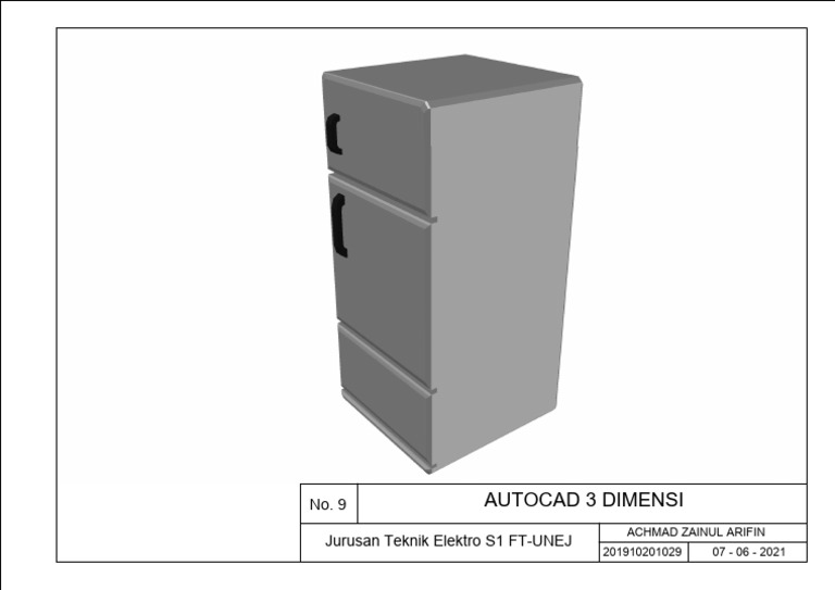 Gamtek A - Autocad 3D | PDF