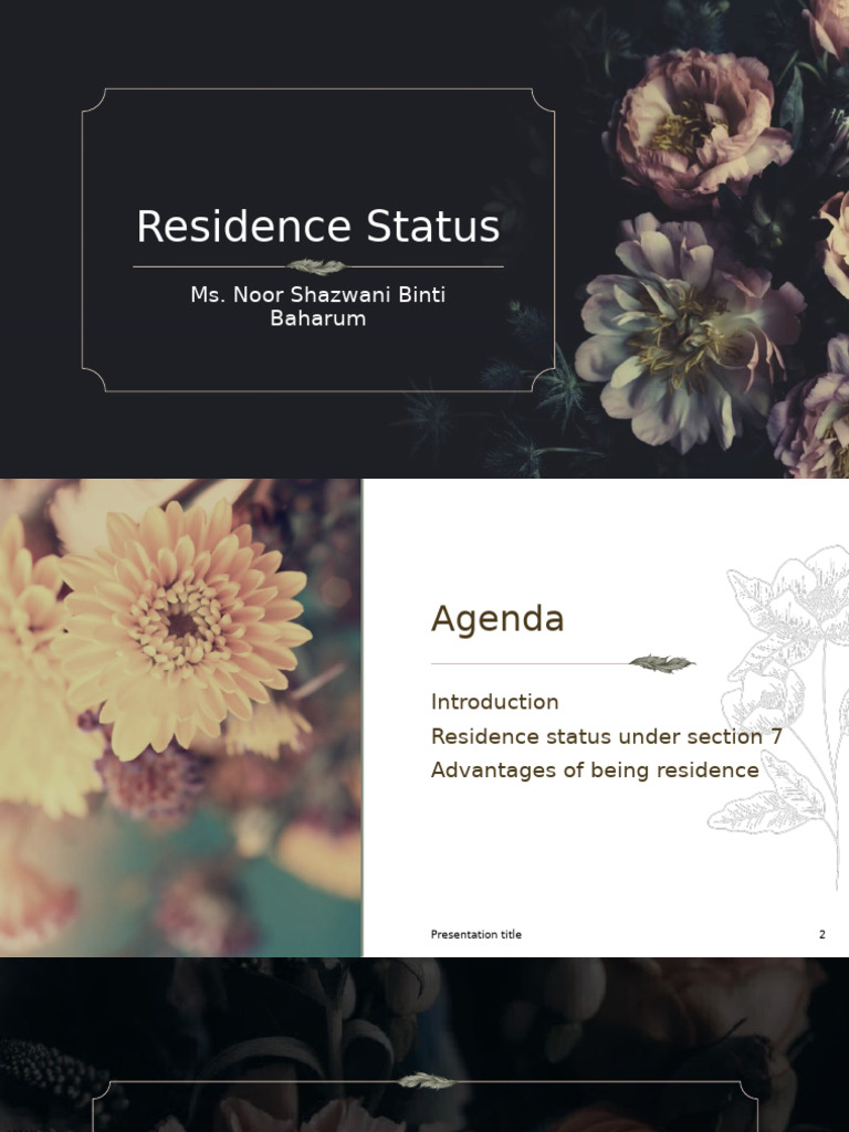 Chapter 2_Residence Status | PDF | Taxes | Government Finances