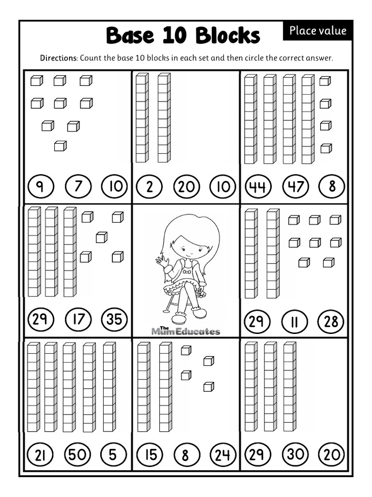 Place Value Worksheets 6 TME | PDF