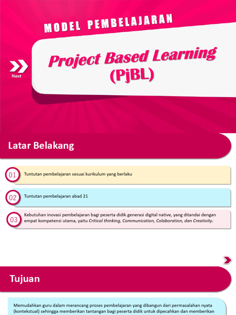 MODEL PJBL | PDF