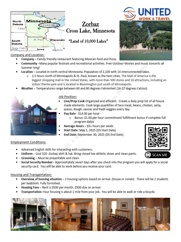 Zorbaz Cross Lake MN 2025 | PDF | Minnesota