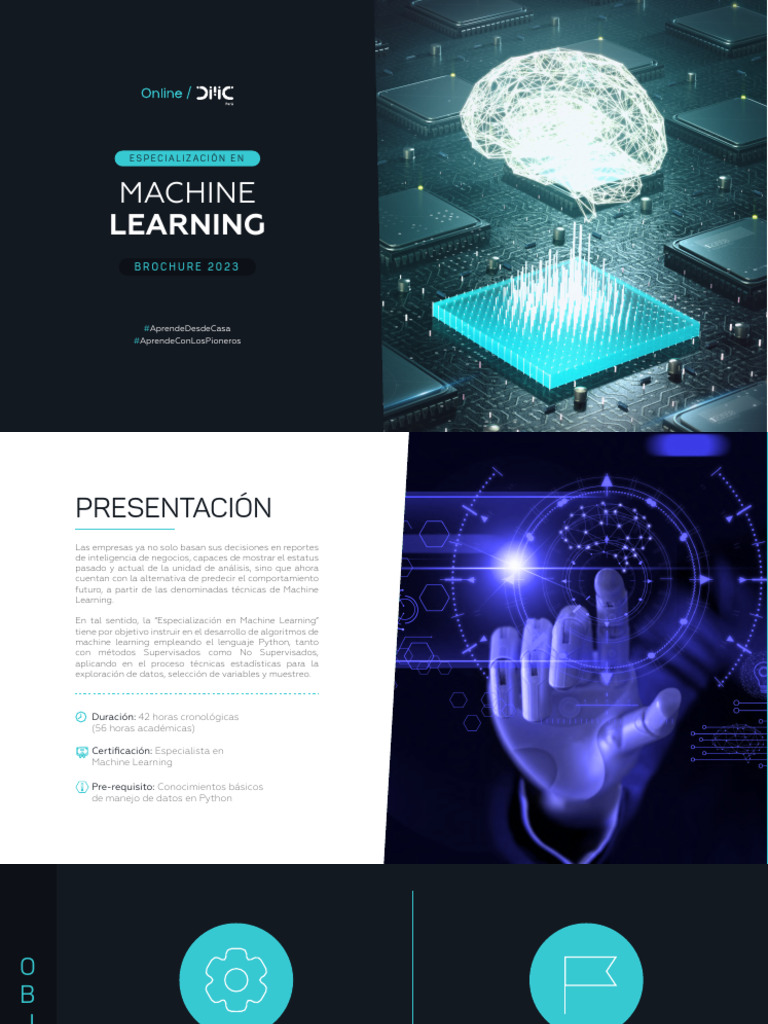 Brochure Espec Machine Learning | PDF | Aprendizaje automático ...