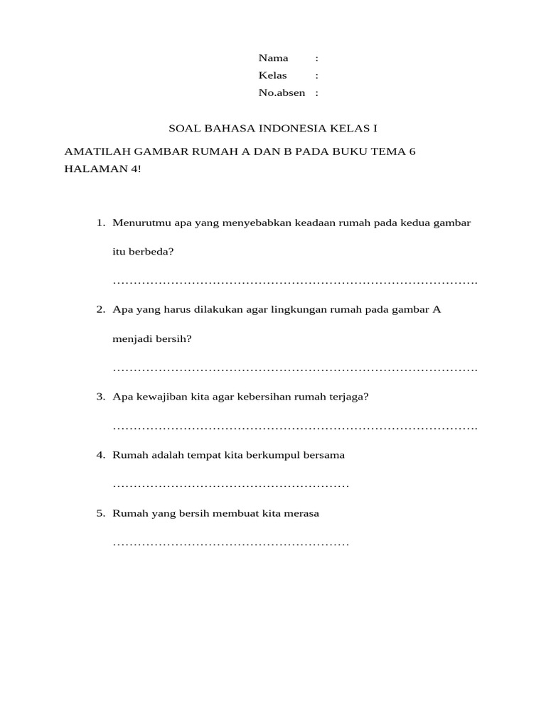 Soal Bu Mariadi 2 | PDF