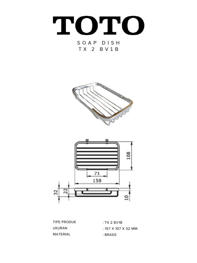 02 Catalog Soap Dish Toto | PDF