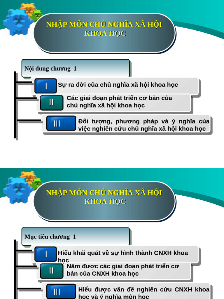 C1. nhập môn CNXH khoa học | PDF