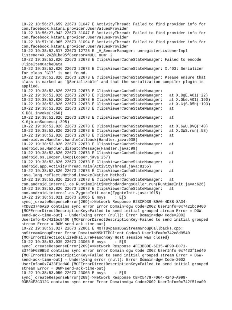 Log | PDF | Java (Programming Language) | Software