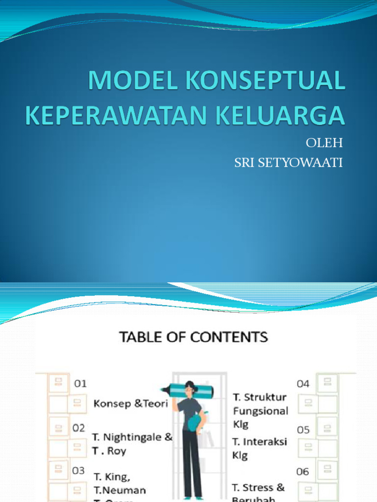 Model Konseptual Keperawatan Keluarga | PDF