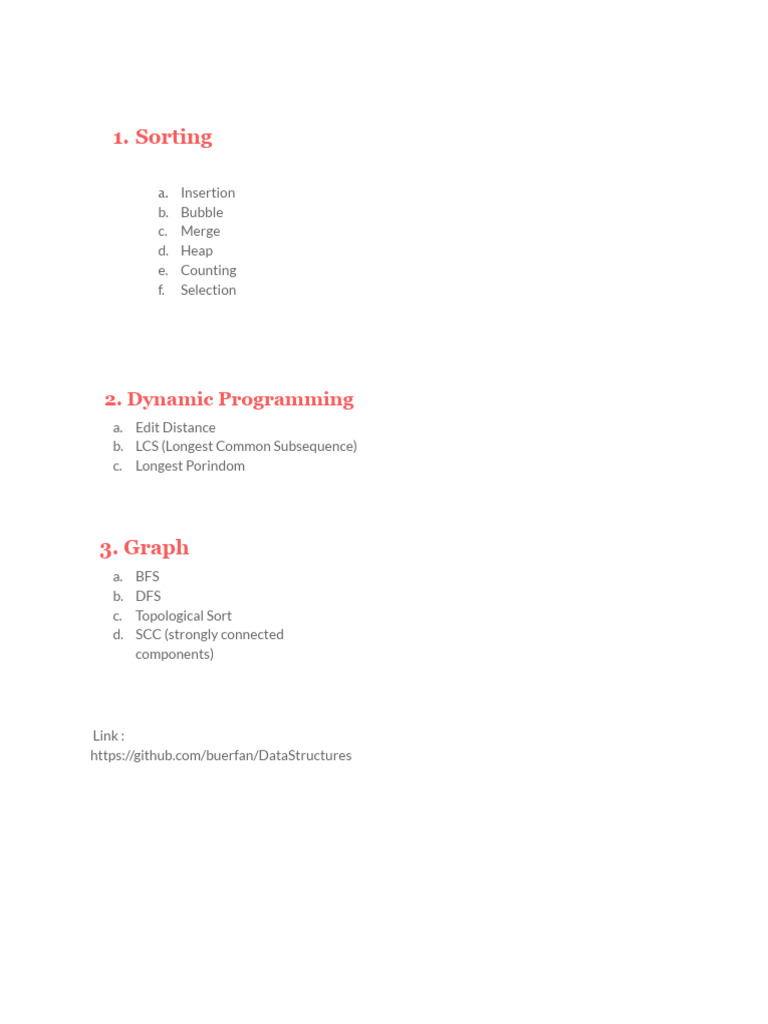 DSA Lab Final Syllabus | PDF | Computers