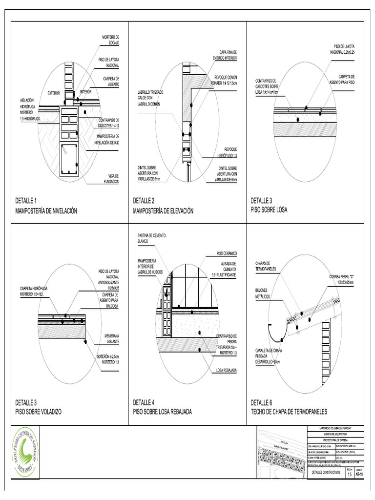 19.detalles Constructivos | PDF