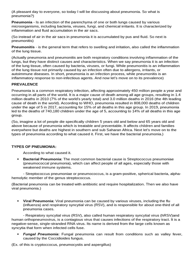 Oxy Report Explanation | PDF | Pneumonia | Lung