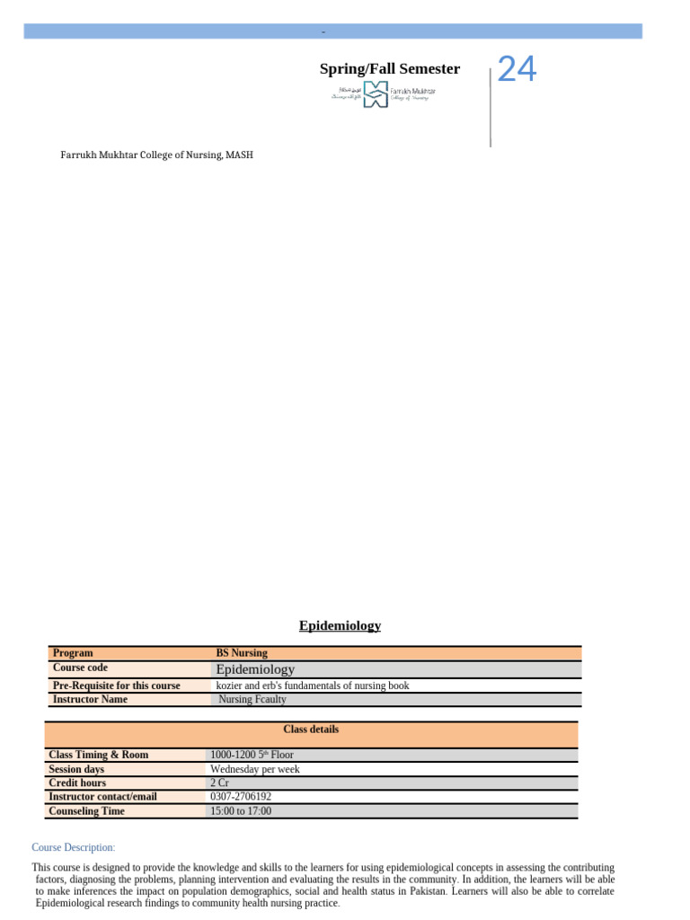 Epidemiology | PDF | Epidemiology | Mortality Rate