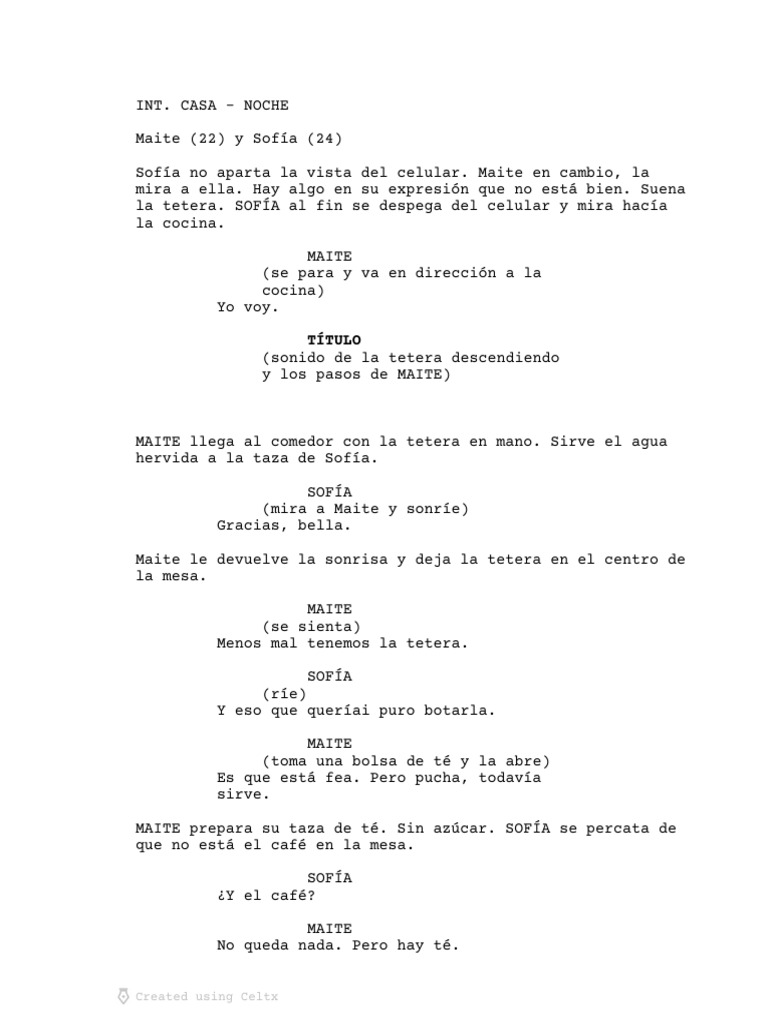 Script Sin Azúcar | PDF | Té