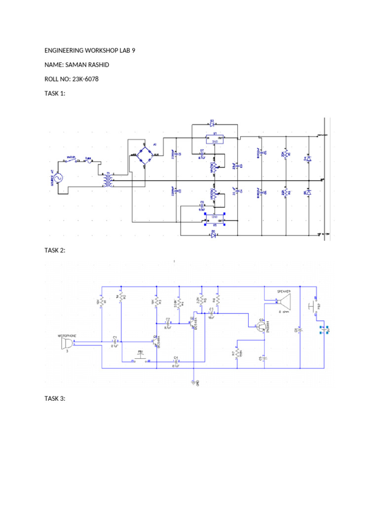Engineering Workshop Lab 9 | PDF | Technology & Engineering