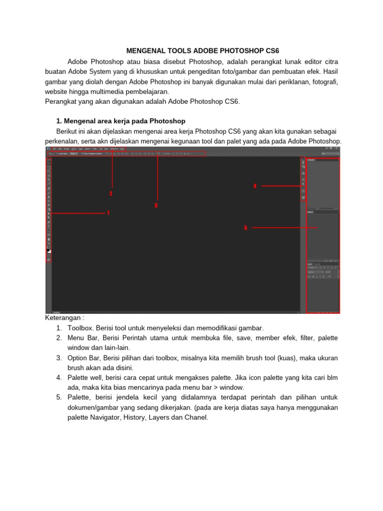 Mengenal Tool Photoshop | PDF