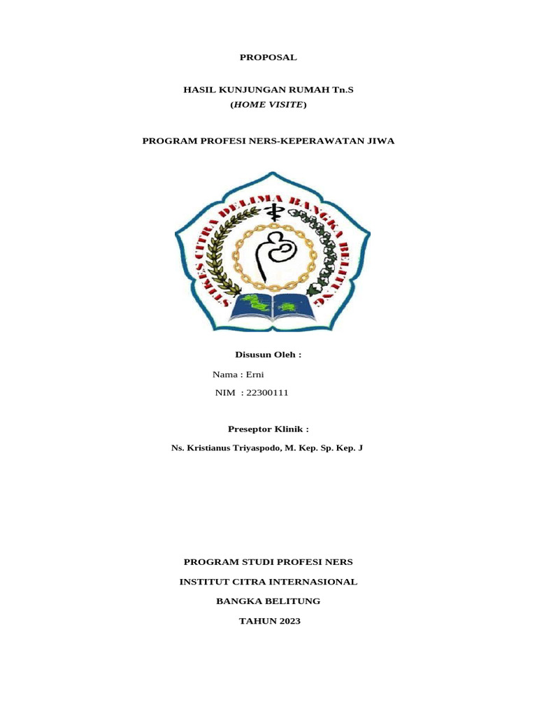 Homevisit ERNI | PDF | Pengembangan Diri