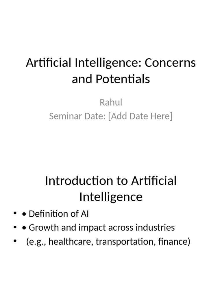 Artificial Intelligence. | PDF | Business | Computers