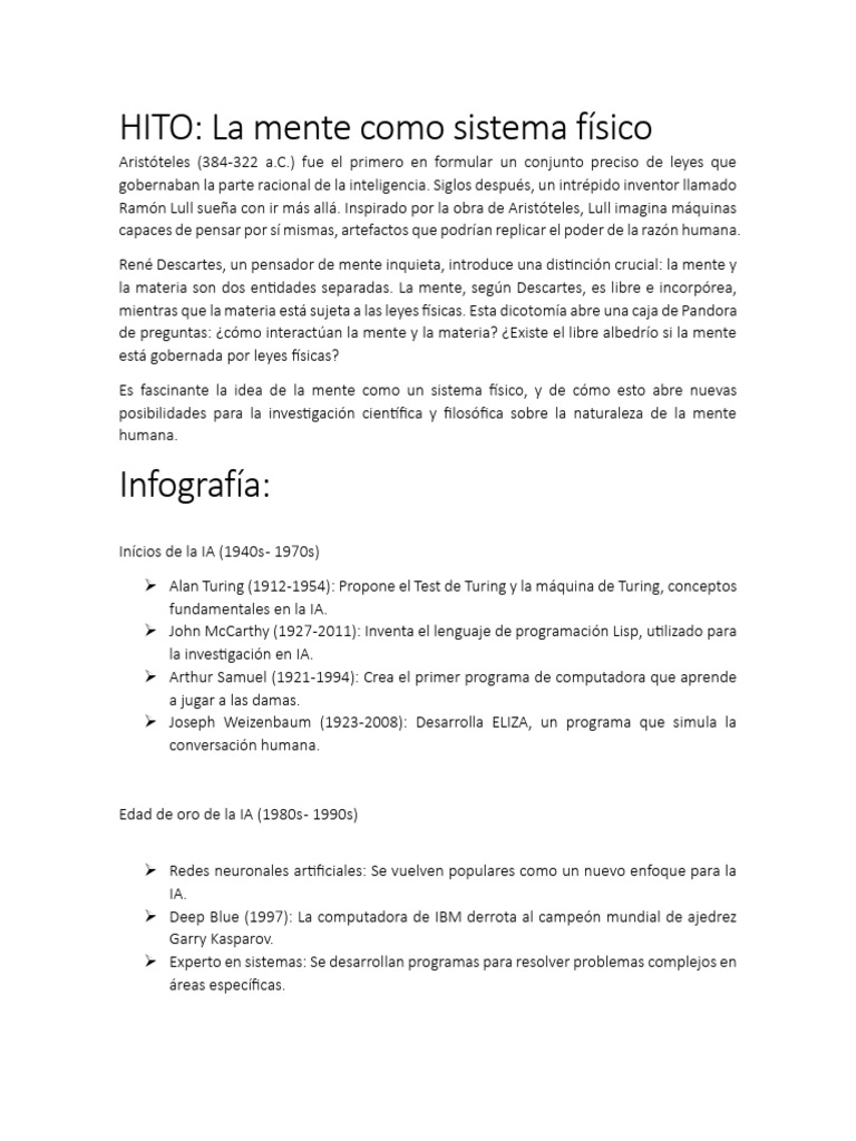 Ia Task | PDF | Inteligencia artificial | Inteligencia (IA) y semántica