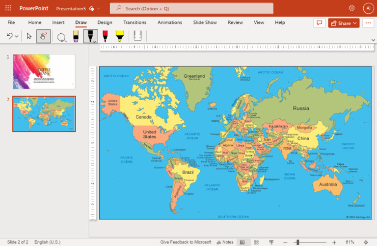 File Home Insert Design Transitions Animations Slide Show Review View Help | PDF | Computers