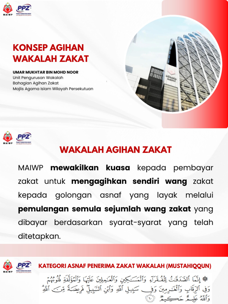 Slot 3 (Konsep Agihan Wakalah Zakat) | PDF