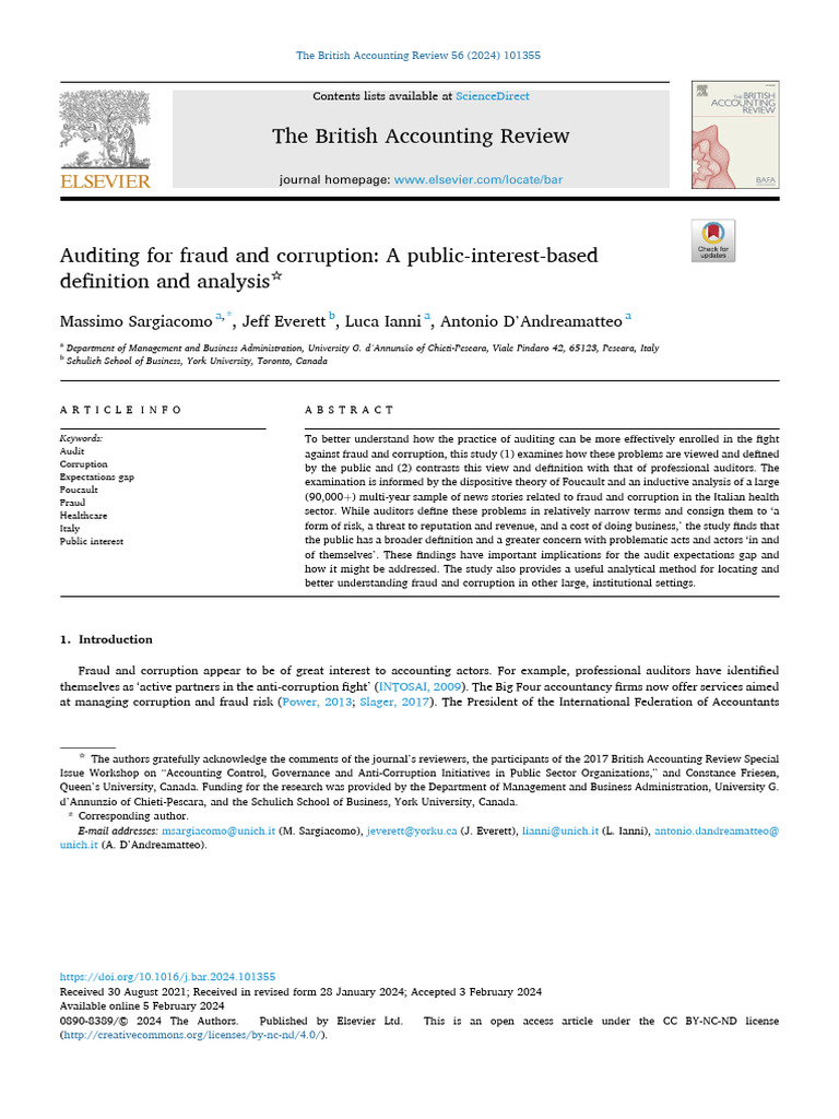 Jurnal 3 | PDF | Audit | Corruption