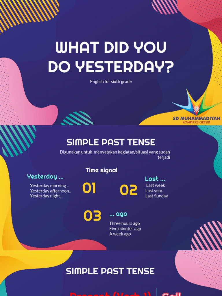 Simple Past Tense-Dikonversi | PDF | Language Mechanics | Languages