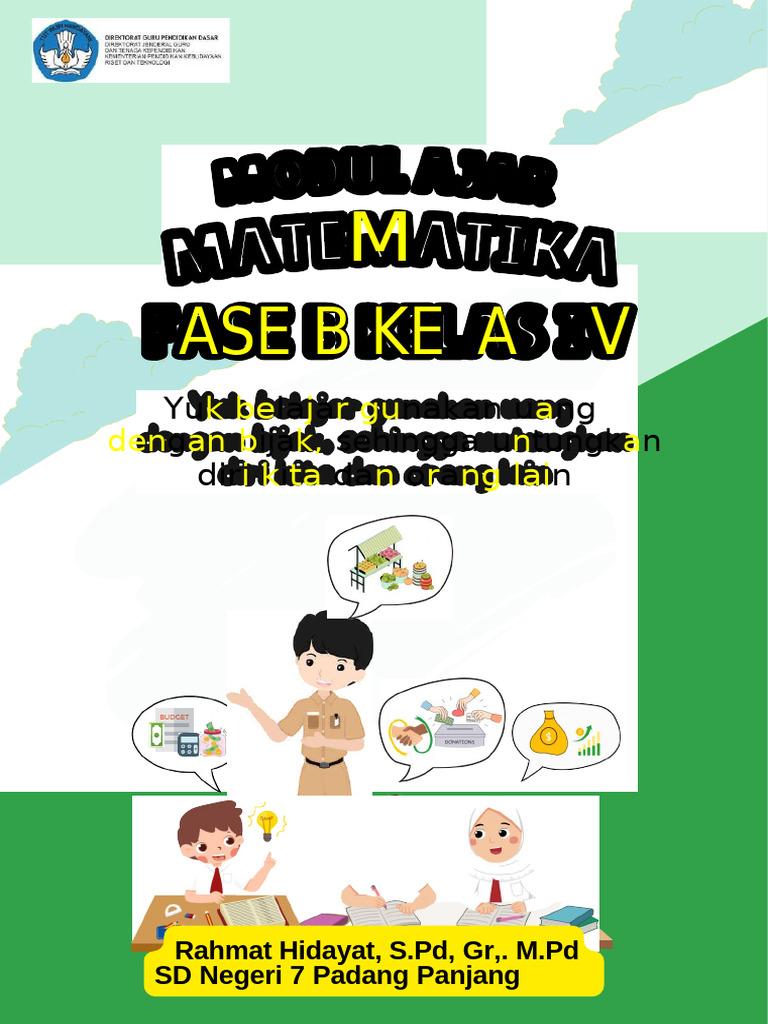 Modul Ajar Matematika - Menyelesaikan Masalah Berkaitan Dengan Uang - Fase B - vlJL1bbmx9-1 | PDF