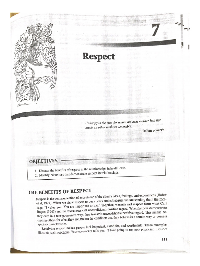 Building Relationship Respect | PDF