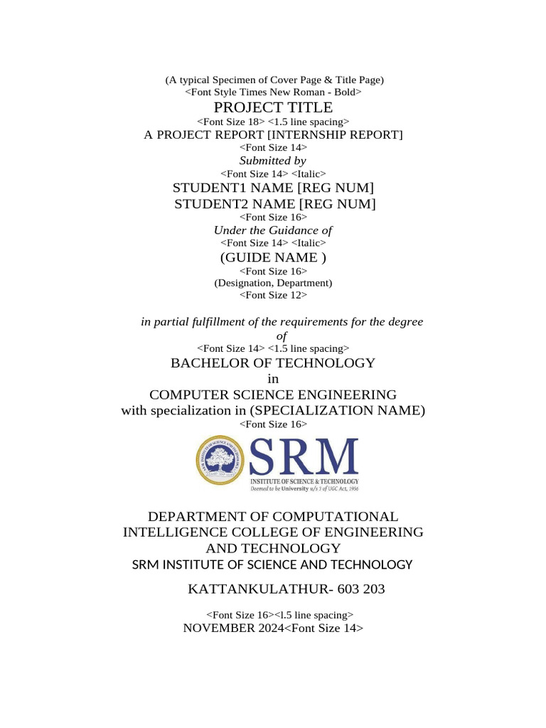 Sample Project Report Product Based | PDF | Learning | Educational ...