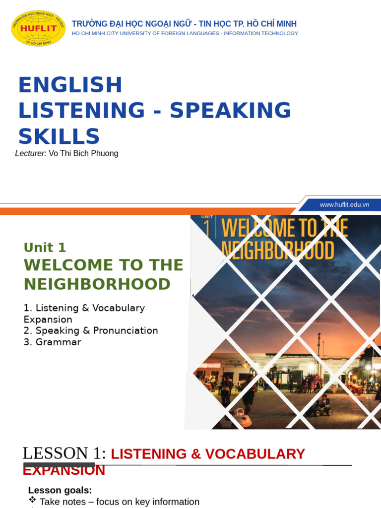 Neighborhood Vocabulary and Skills | PDF | Vocabulary | Languages