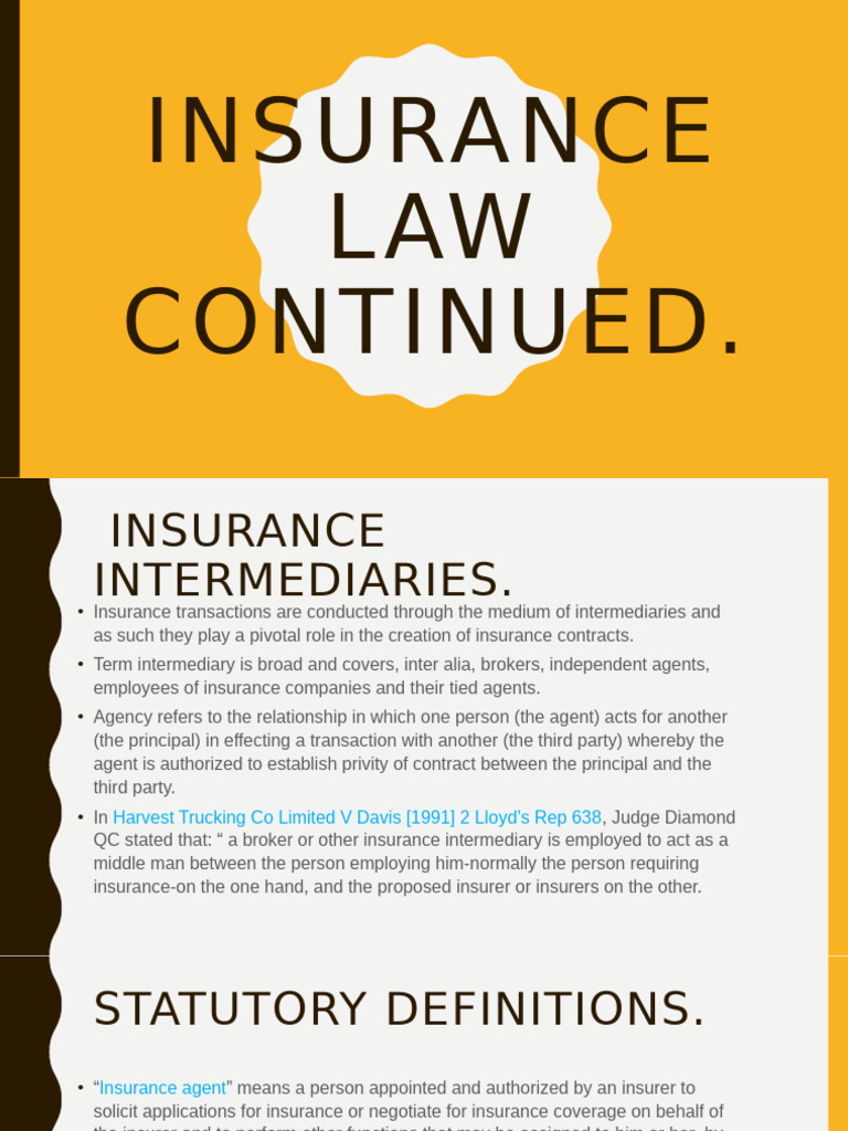 Apparent Authority in Insurance Law | PDF | Law Of Agency | Insurance