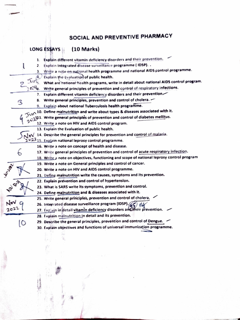 SPP Model Papers | PDF | Health Care | Medicine